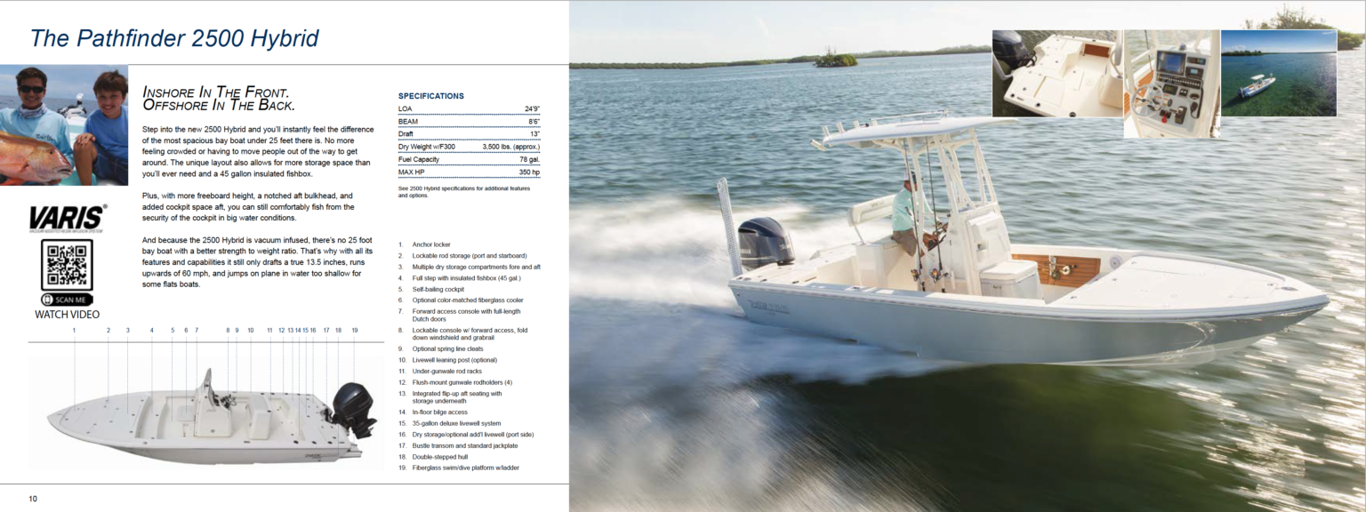 Request a Brochure - Pathfinder Boats