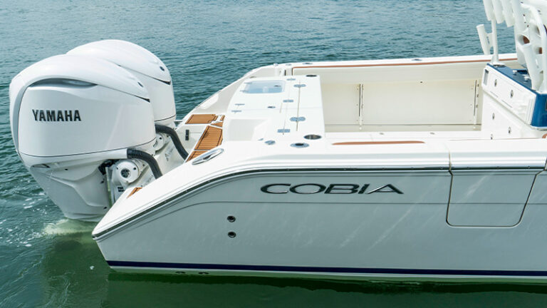 2026 Cobia 285 CC | 28 ft Twin Engine Sport Fishing Boat | Cobia Boats